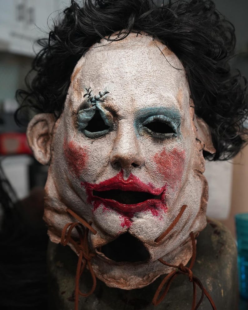 1974 Pretty Woman Leatherface Texas Chainsaw Massacre Mask - Etsy