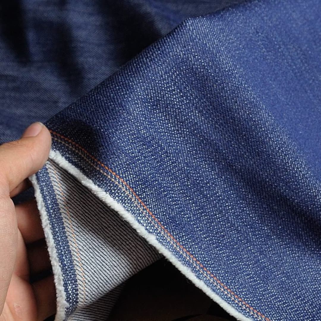Pure Cotton Denim Fabric, High Quality Denim, Soft Loose Denim Fabricby ...