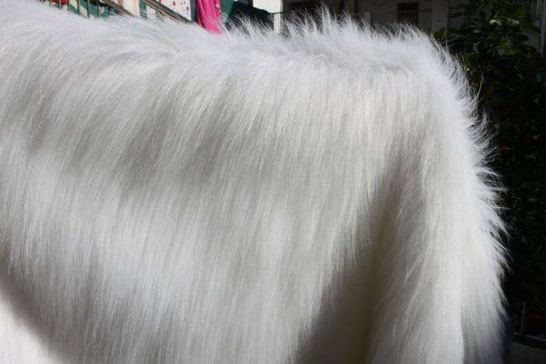 Faux Fur Fabric Long Pile Fur Fursuit Material Luxury Shag | Etsy