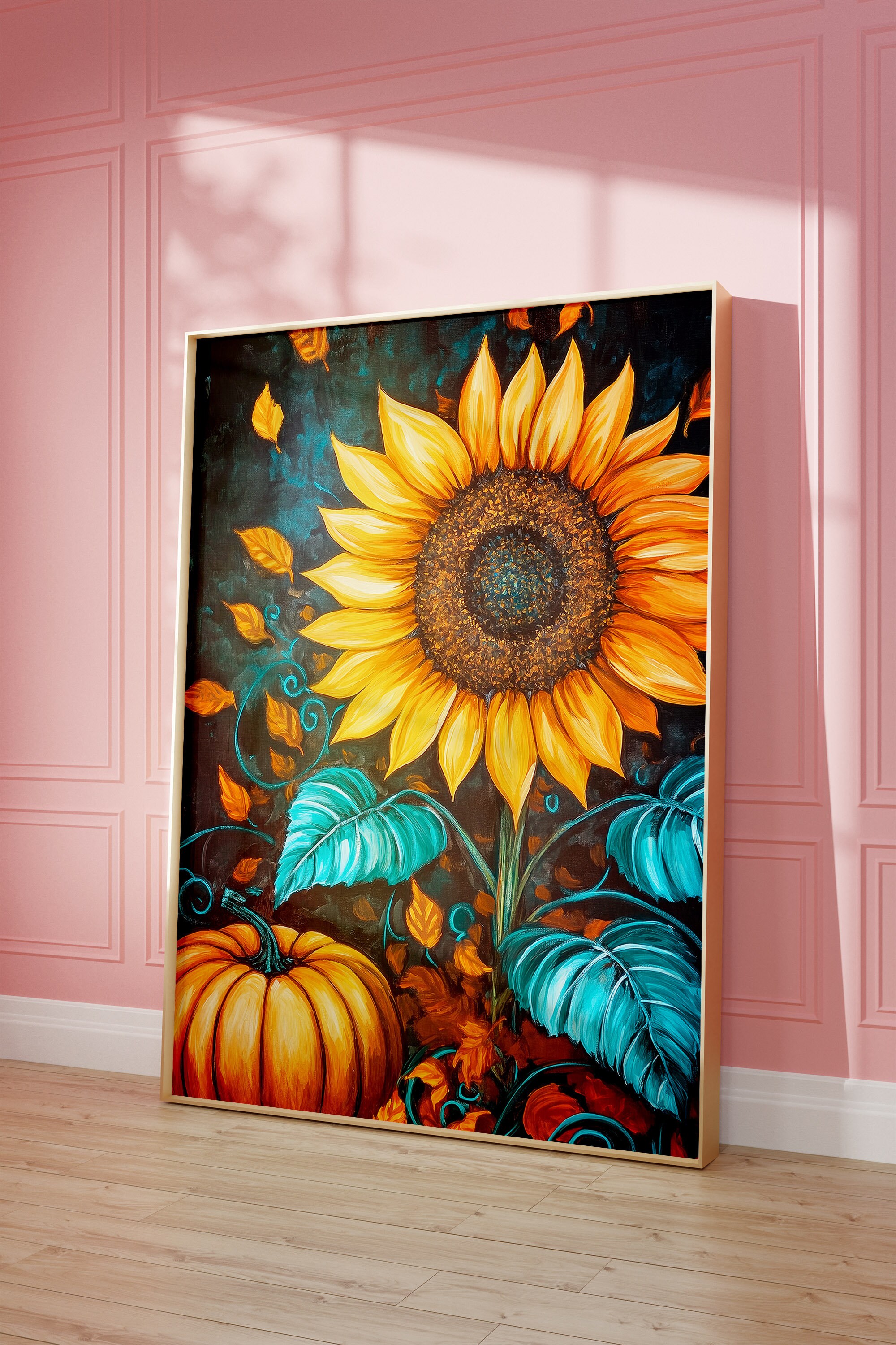 Whimsical Sunflower Image | DIY Printable Wall Art, Card Making, and ...