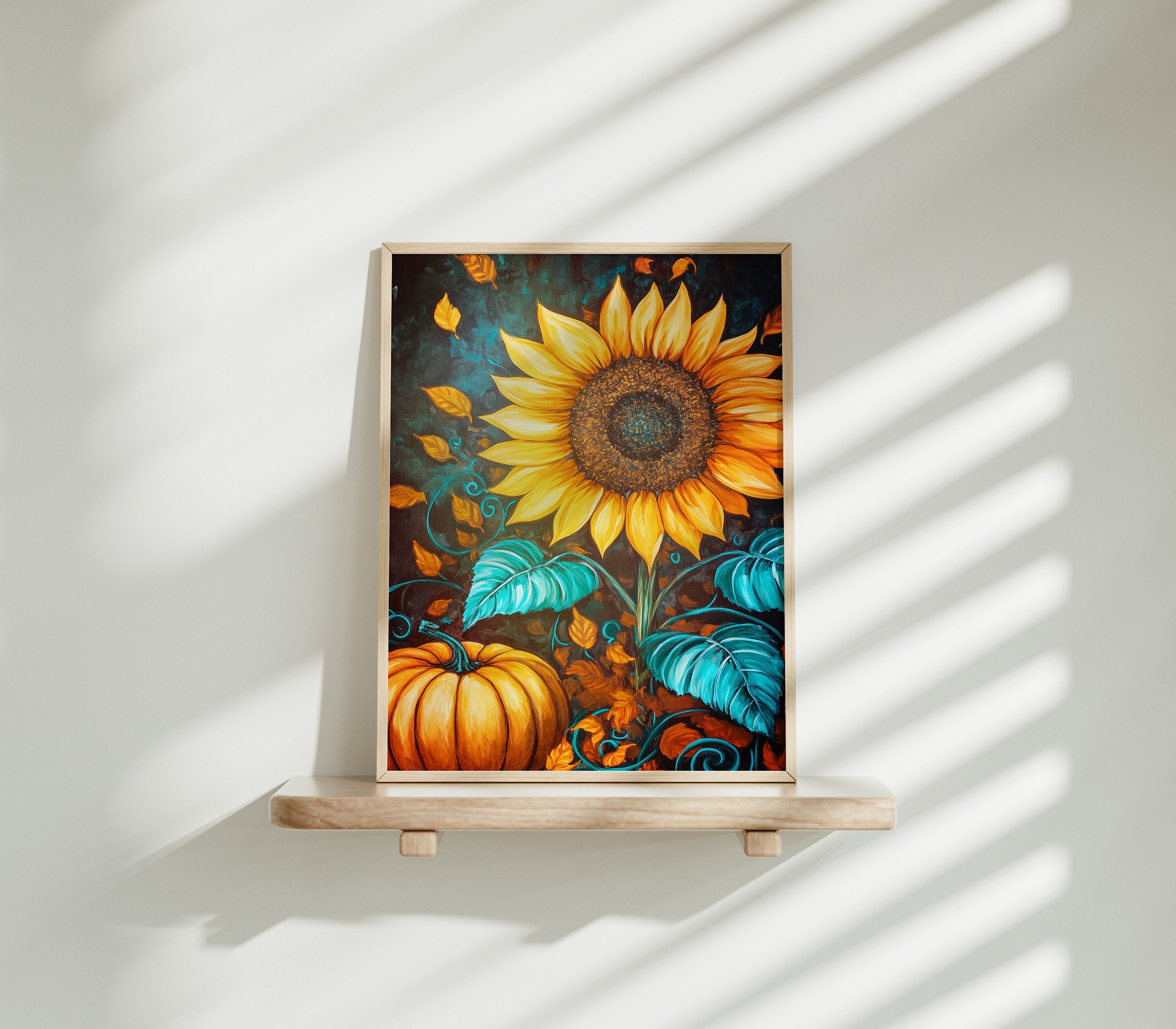 Whimsical Sunflower Image | DIY Printable Wall Art, Card Making, and ...