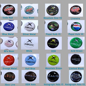 Original Xbox Replacement Controller Jewels 2 Pack - Etsy