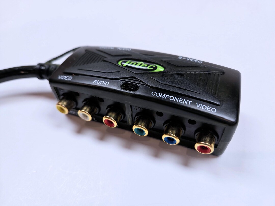 Intec Original Xbox Component HD Component S-video Optical Audio RCA AV ...