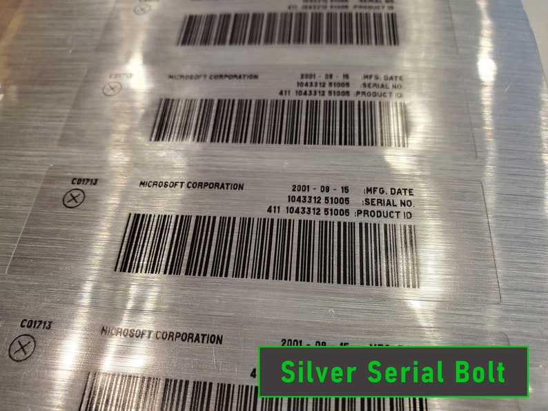 Original Xbox Replacement Back Stickers / Security / Warranty - Etsy