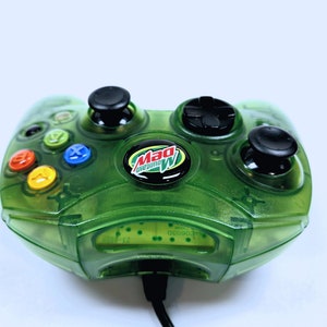 Original Xbox Mountain Dew Acid Green Crystal Controller - Grade B+ - Etsy