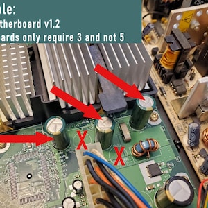 Ultra Premium Original Xbox Capacitor Replacement Kit for CPU - Etsy