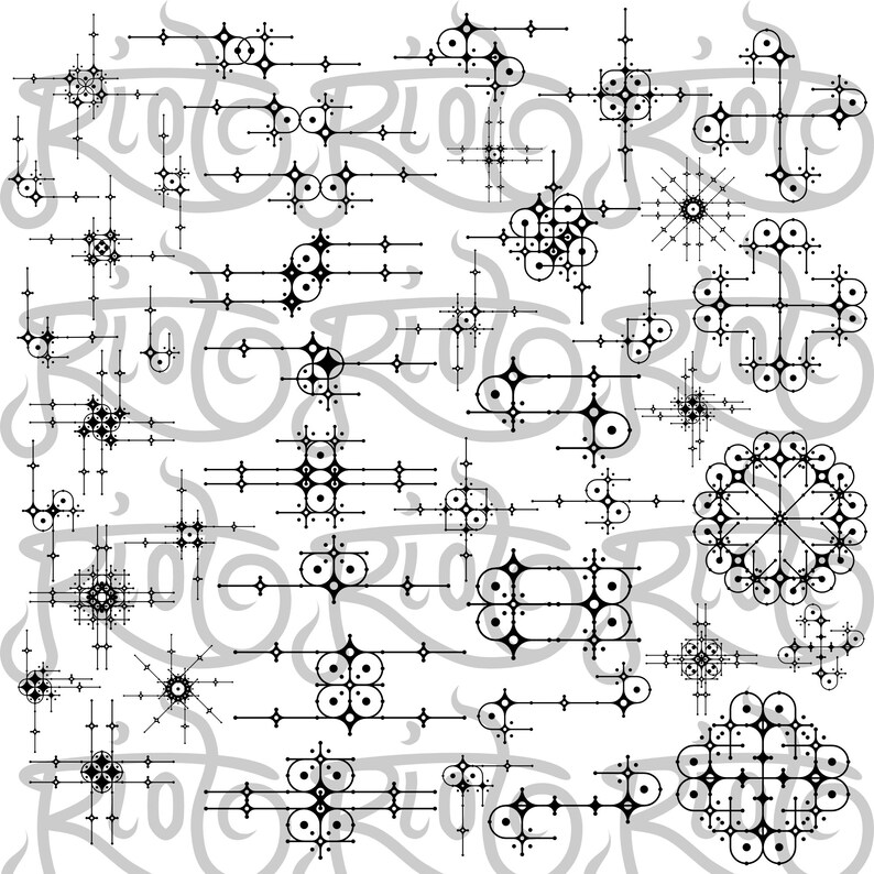 Vector Scrolls SVG Digital Download Customizable Cut File or Printable ...