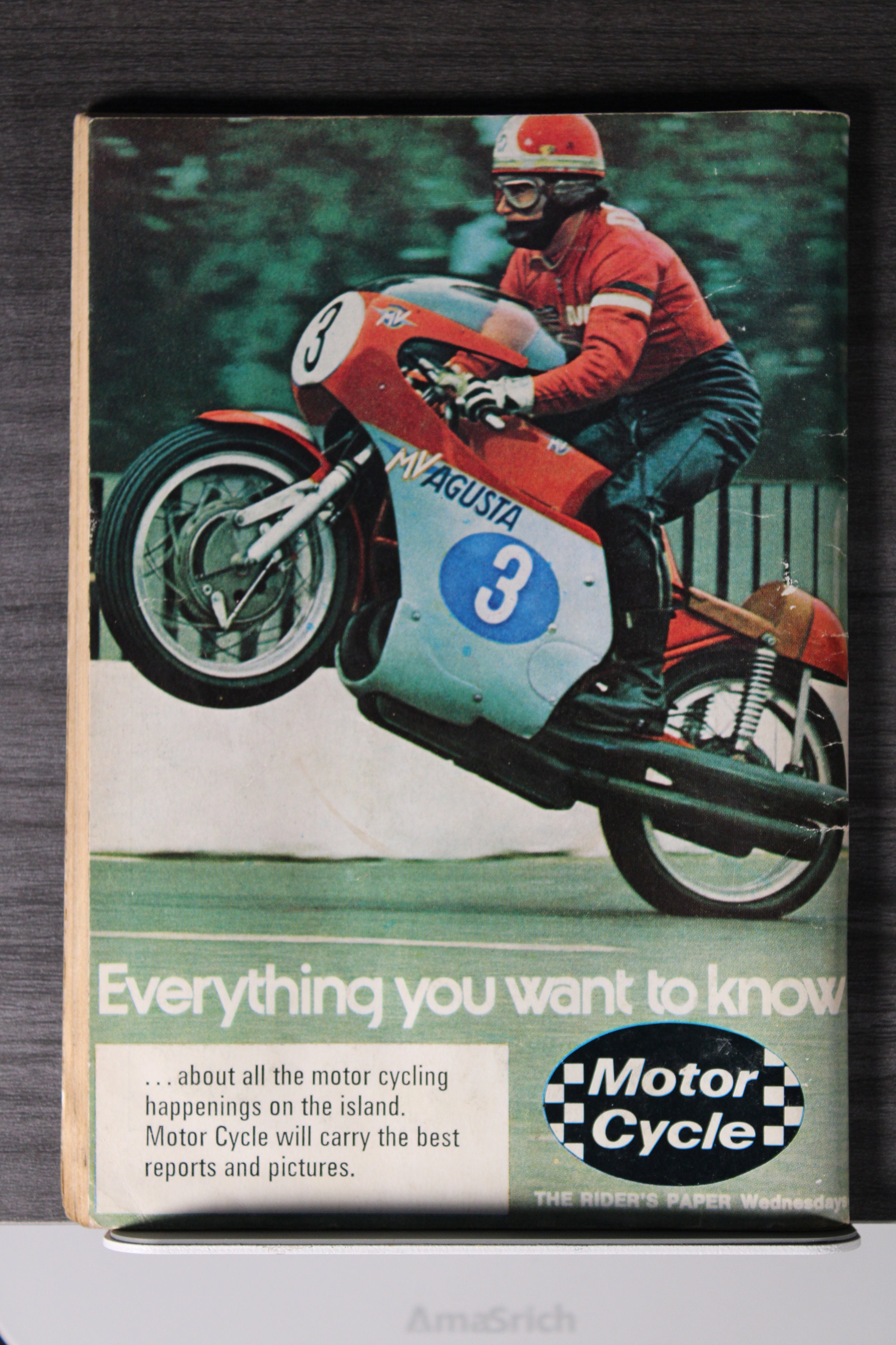 1973 Isle of Mann World Championship Road Race Program British ...