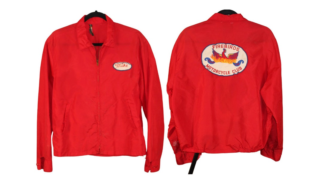 1960s Firebirds Motorcycle Club Jacket Vintage Utah MC Riding - Etsy