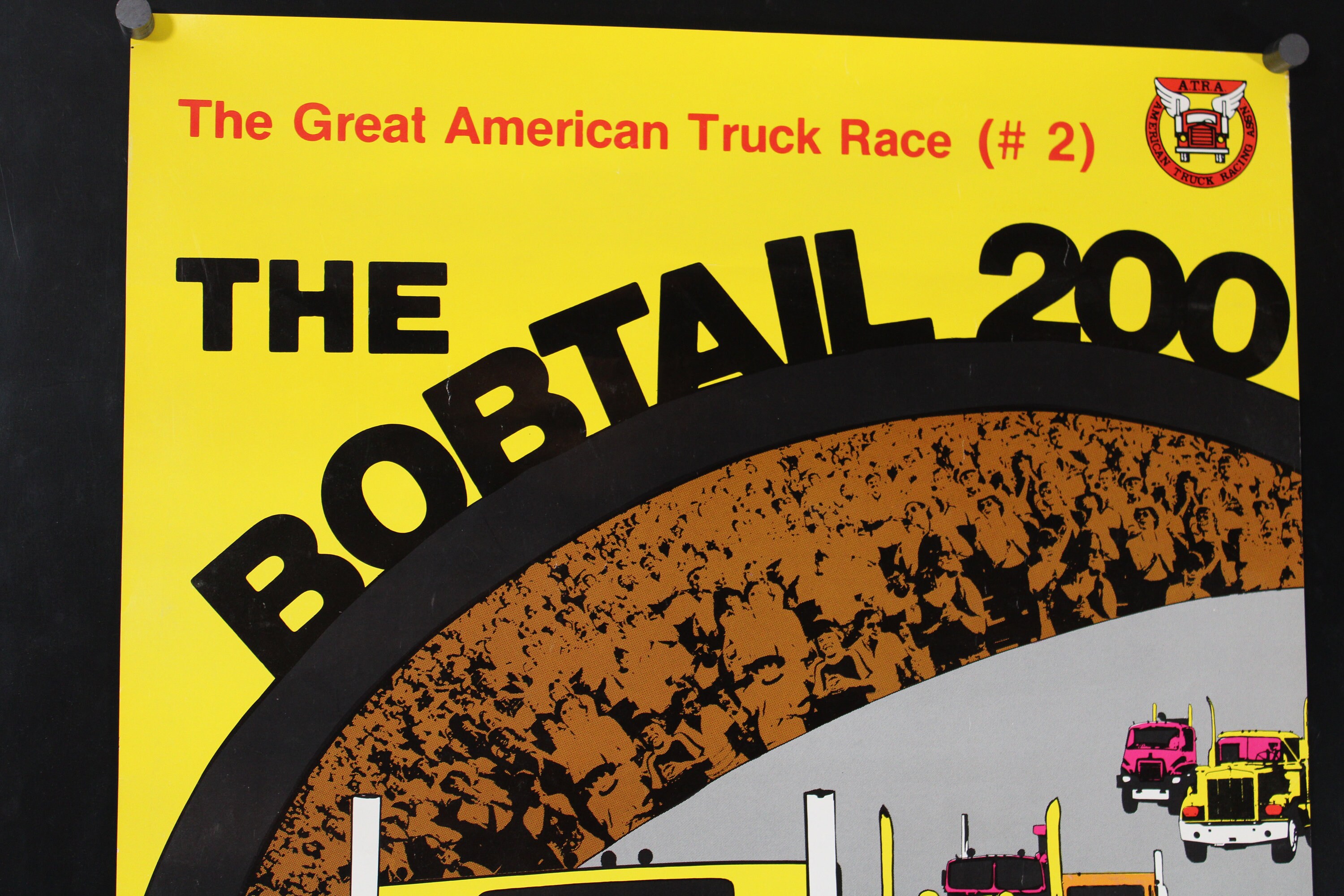 1979 Bobtail 200 Poster Semi Truck Racing Poster! G.A.T.R. Bobtail Auto ...