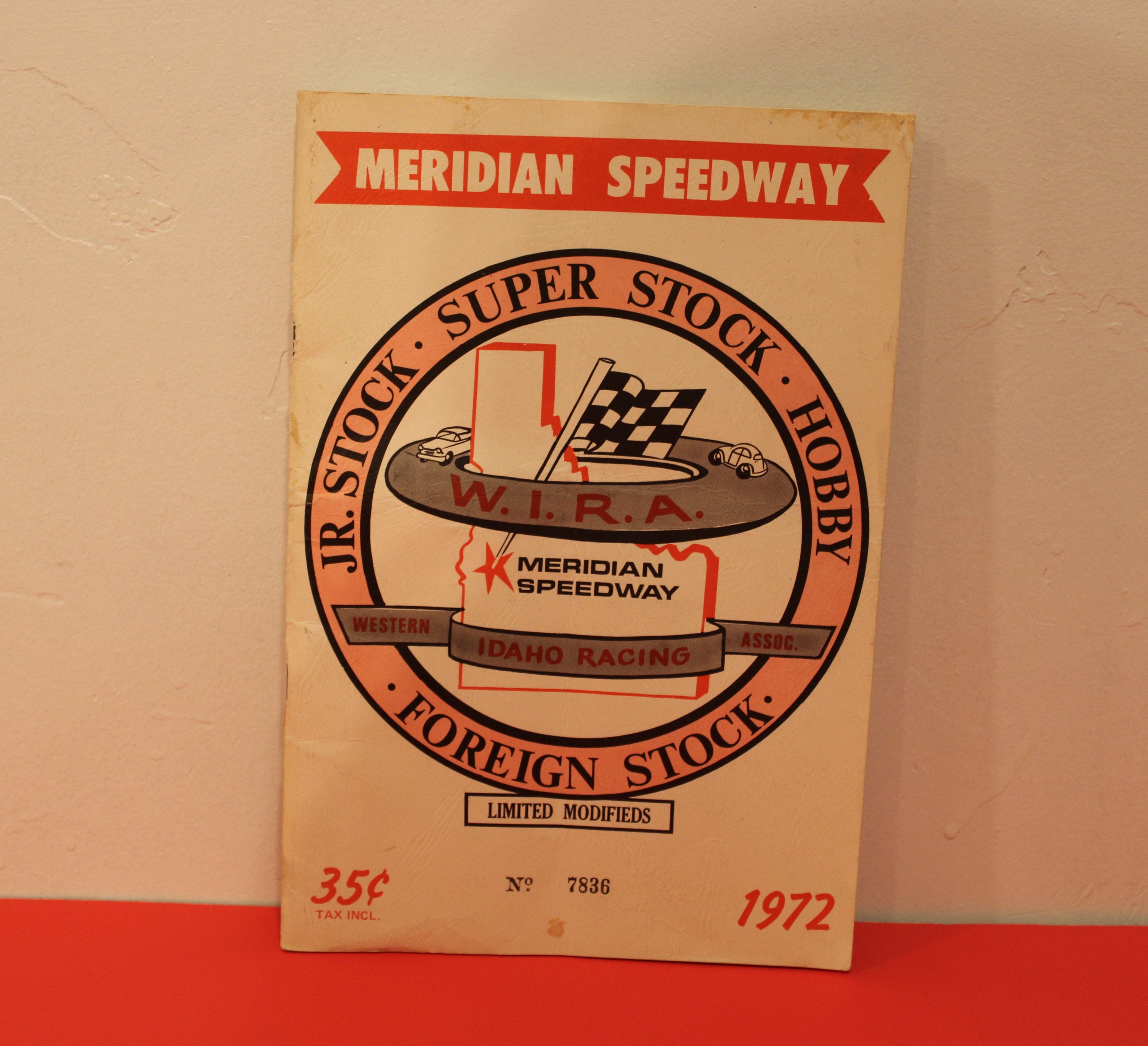 1972 Idaho Super Stock Car Racing Program Rare Meridian Speedway ID ...