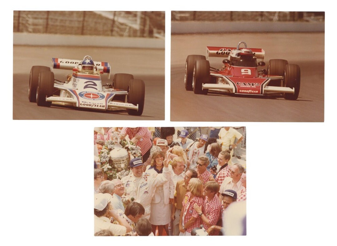 1977 Indianapolis 500 Original Racing Photos 3 Vintage Indy Race Photo ...