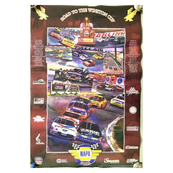 Nascar Winston Poster - Etsy