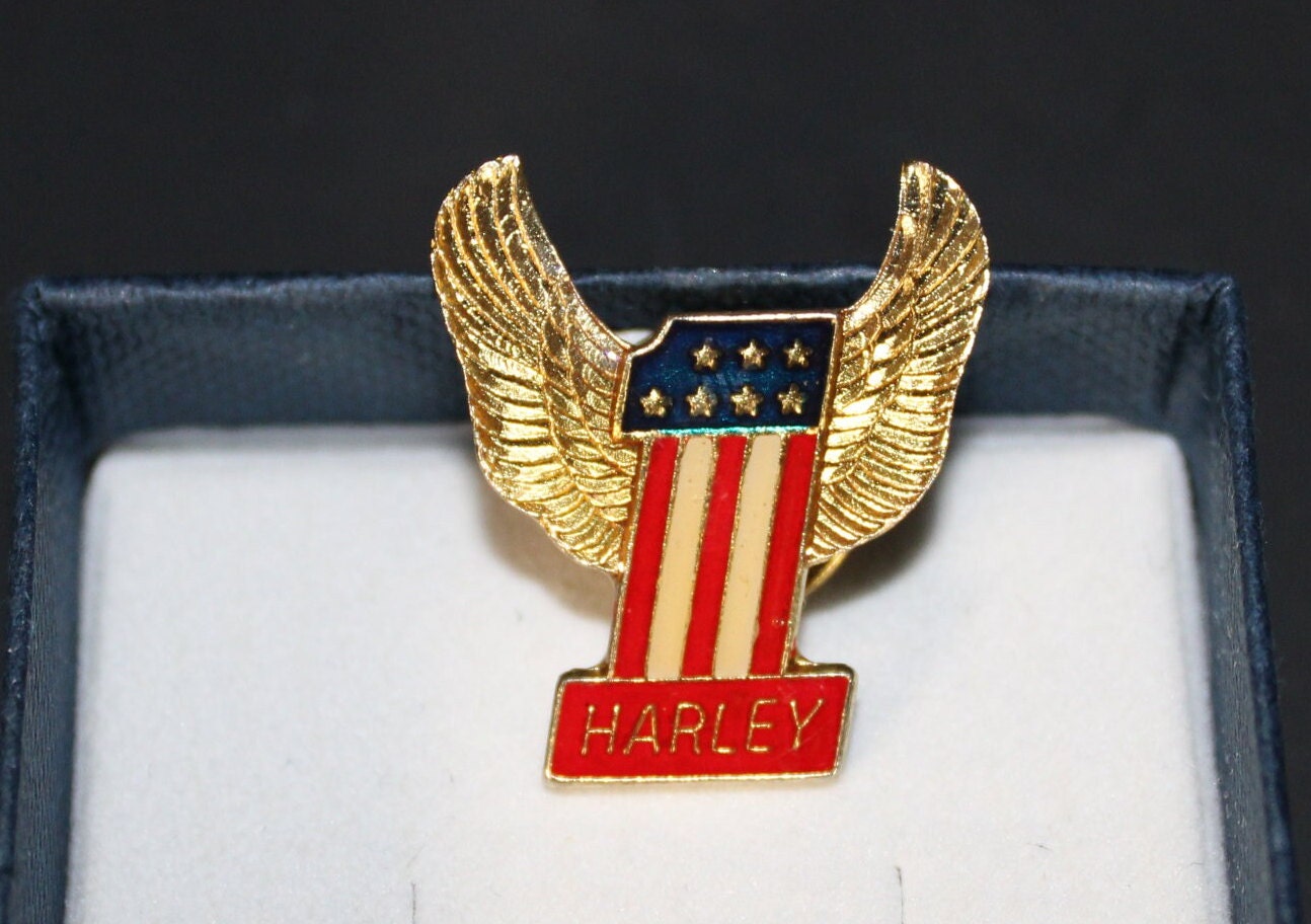 1970s Harley Davidson Number One Pin Knievel Style 1 Logo - Etsy