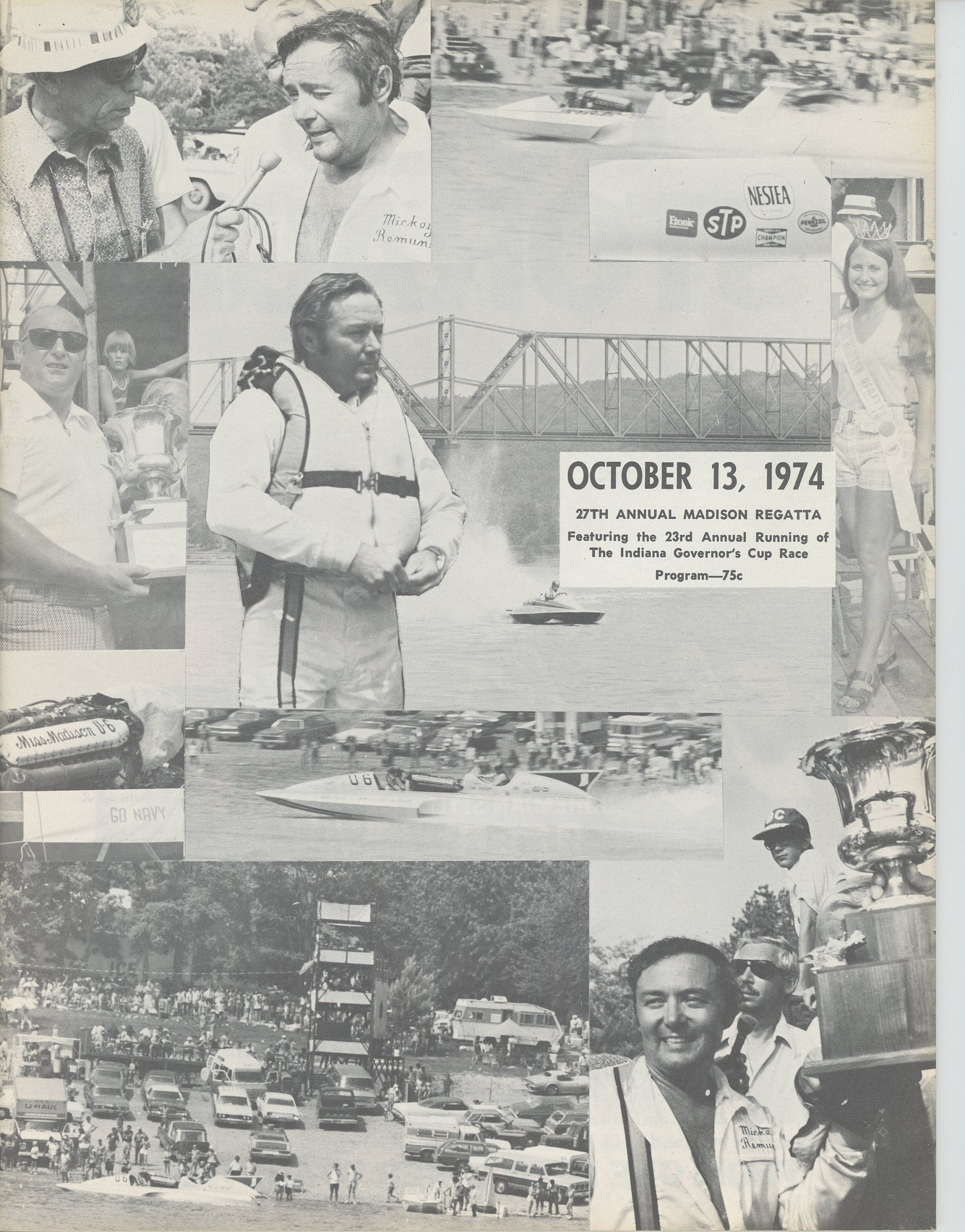 1974 Indiana Speed Boat Racing Program Speedboat Regatta - Etsy