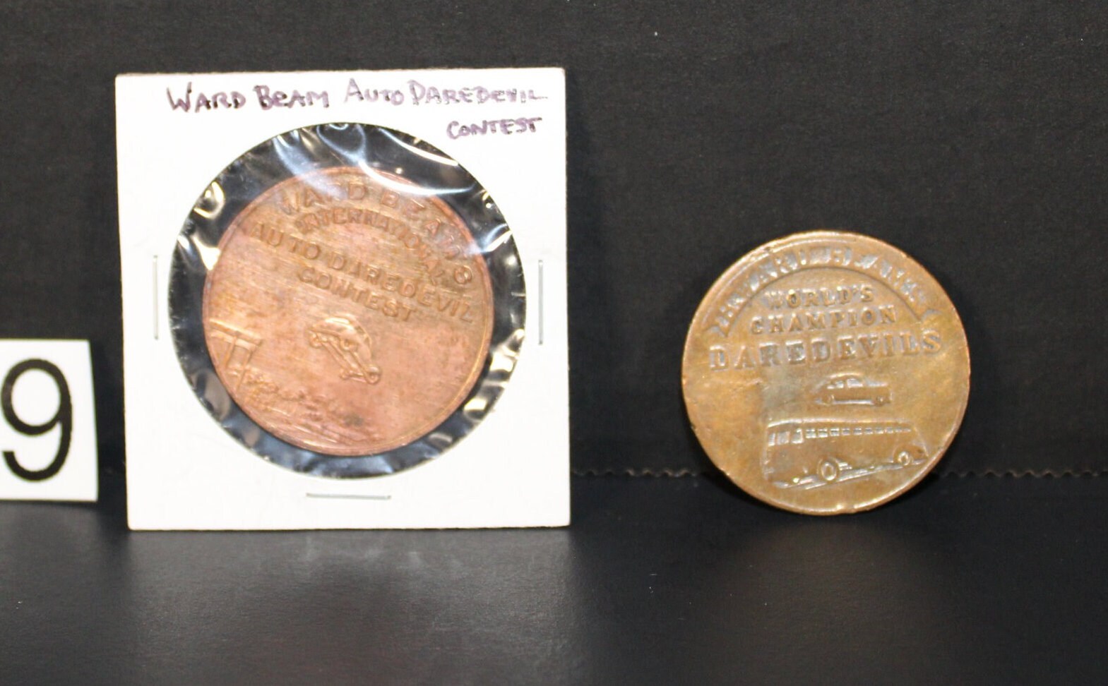 1930s Ward Beams Good Luck Coin Set World Champion Daredevils - Etsy