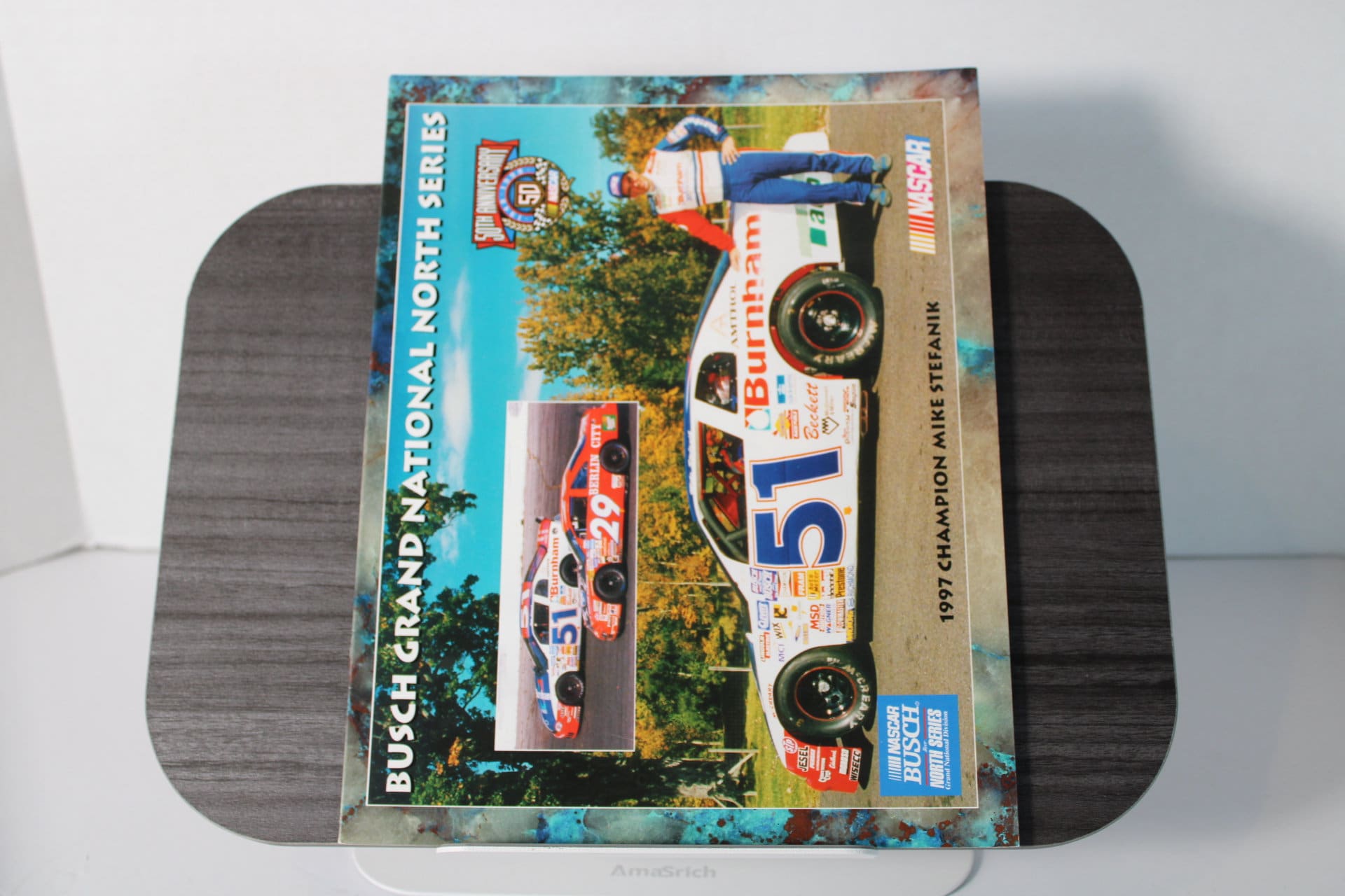 1997 Busch Grand National North Series NASCAR Race Program! Rare ...