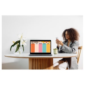 Retro Revival-agenda Google Slides & Power Point Template - Etsy