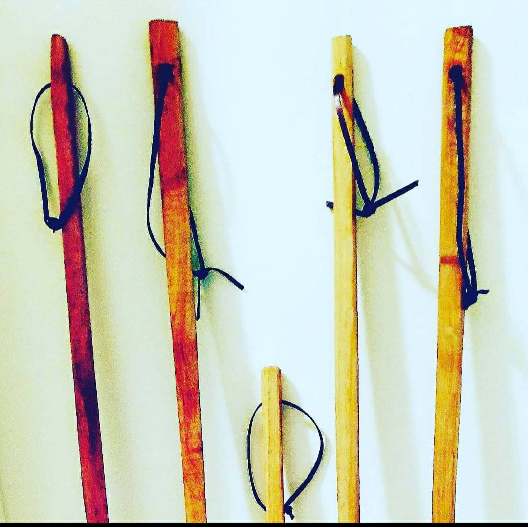 Hiking Stick, Walking Stick, Mountain Stick Made of Oak, With Hand ...