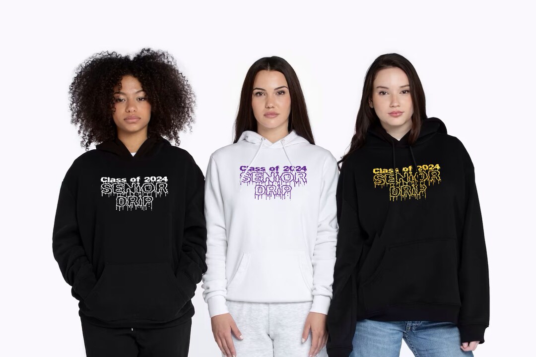 Senior Class of 2024 Hoodie, Senior Shirt, Senior Gift, High School ...