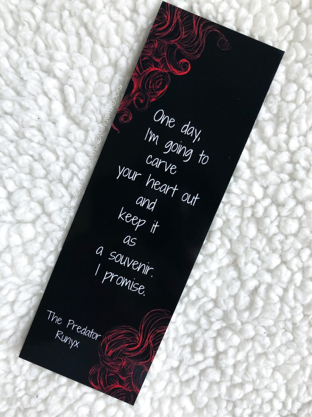 The Predator/ Runyx / Bookmark - Etsy