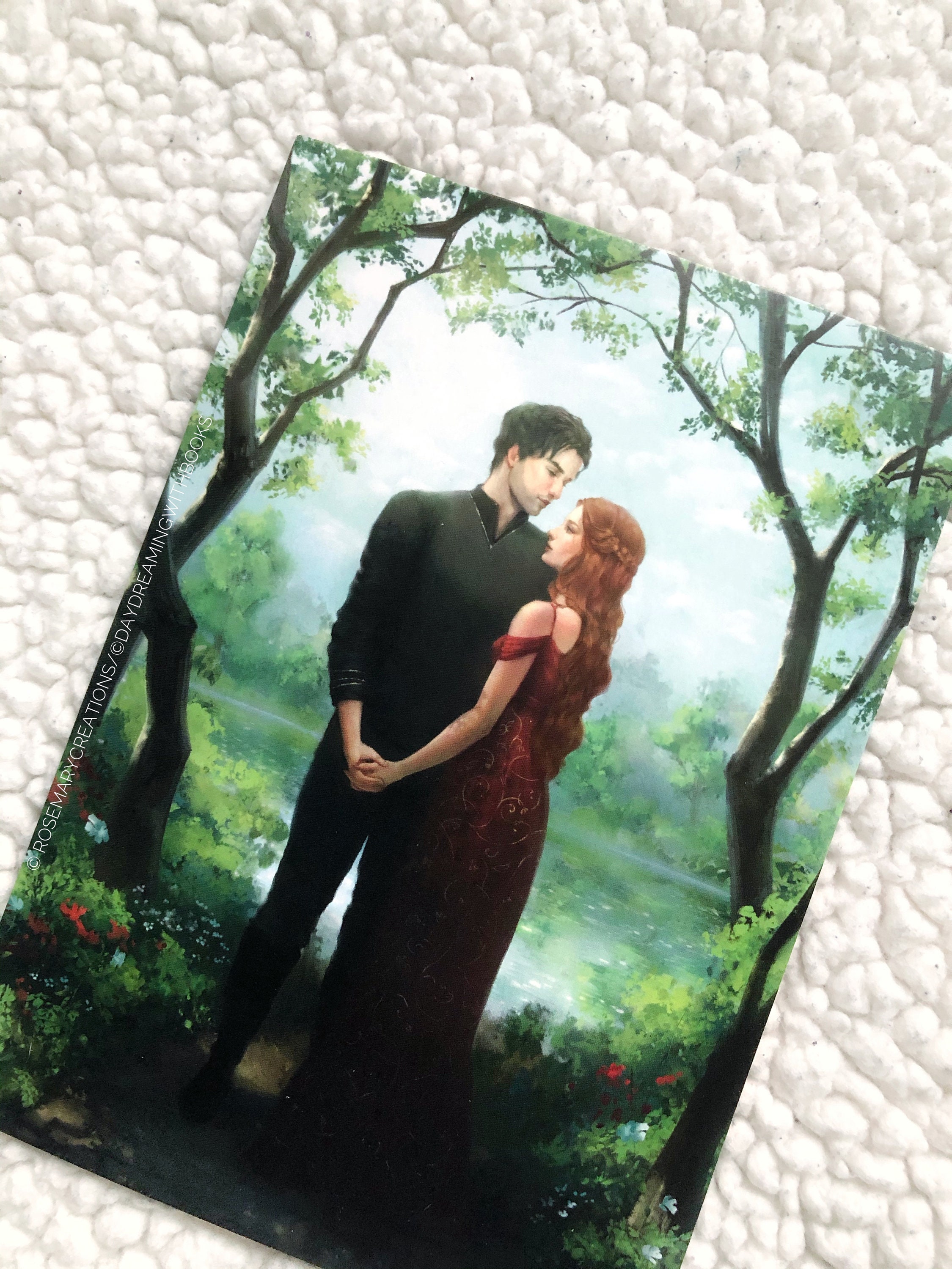 Poppy and Hawke /blood and Ash by Jennifer L. Armentrout/ Art - Etsy UK
