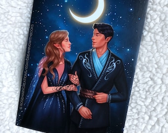 Rhysand and Feyre Print - Etsy