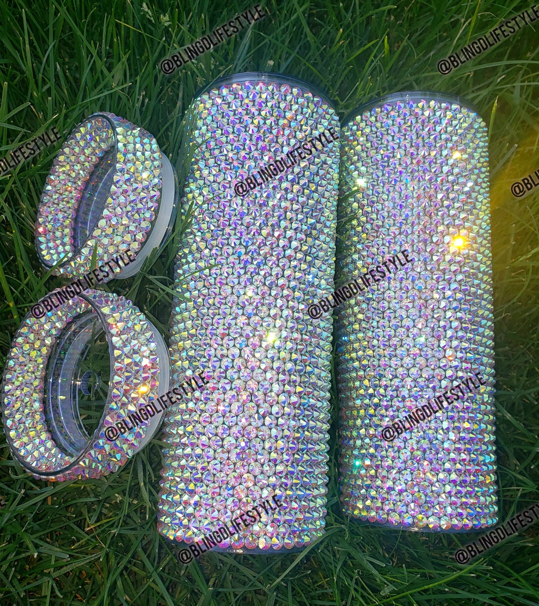 1 Full Bling Tumbler 16 Fl Oz L Acrylic Bling Cup - Etsy