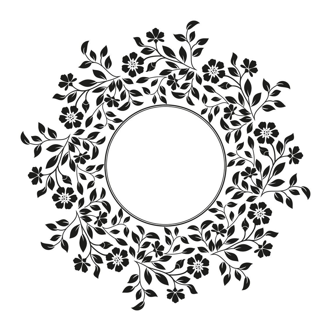 Islamic Floral Frame. Jpeg Png. Instant Digital Download. - Etsy
