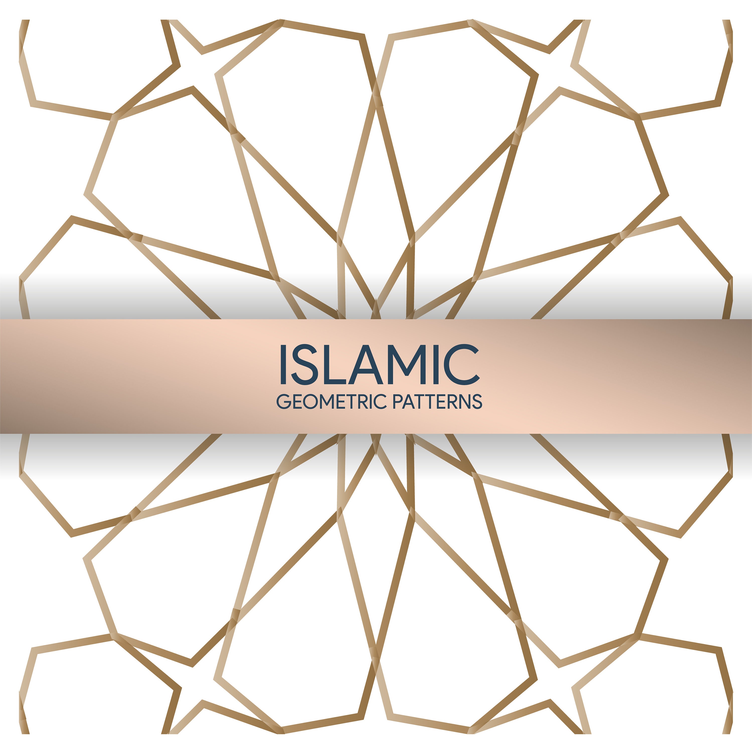 36 Islamic Geometric Digital Pack Seamless Pattern. Dxf | Etsy