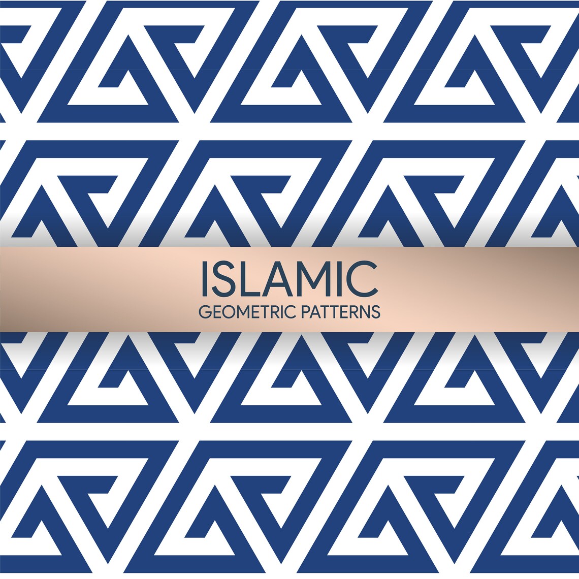 Islamic Geometric Digital Paper Pack, Seamless Pattern. Islamic Digital ...