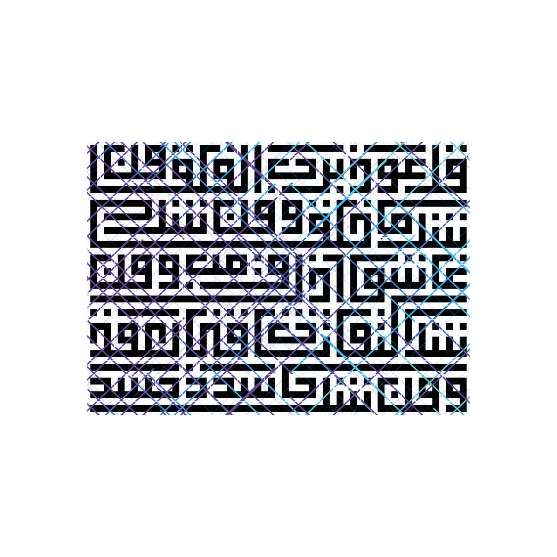 4 Qul Kufic Style Calligraphy Islamic Home Decor Art. Arabic ...