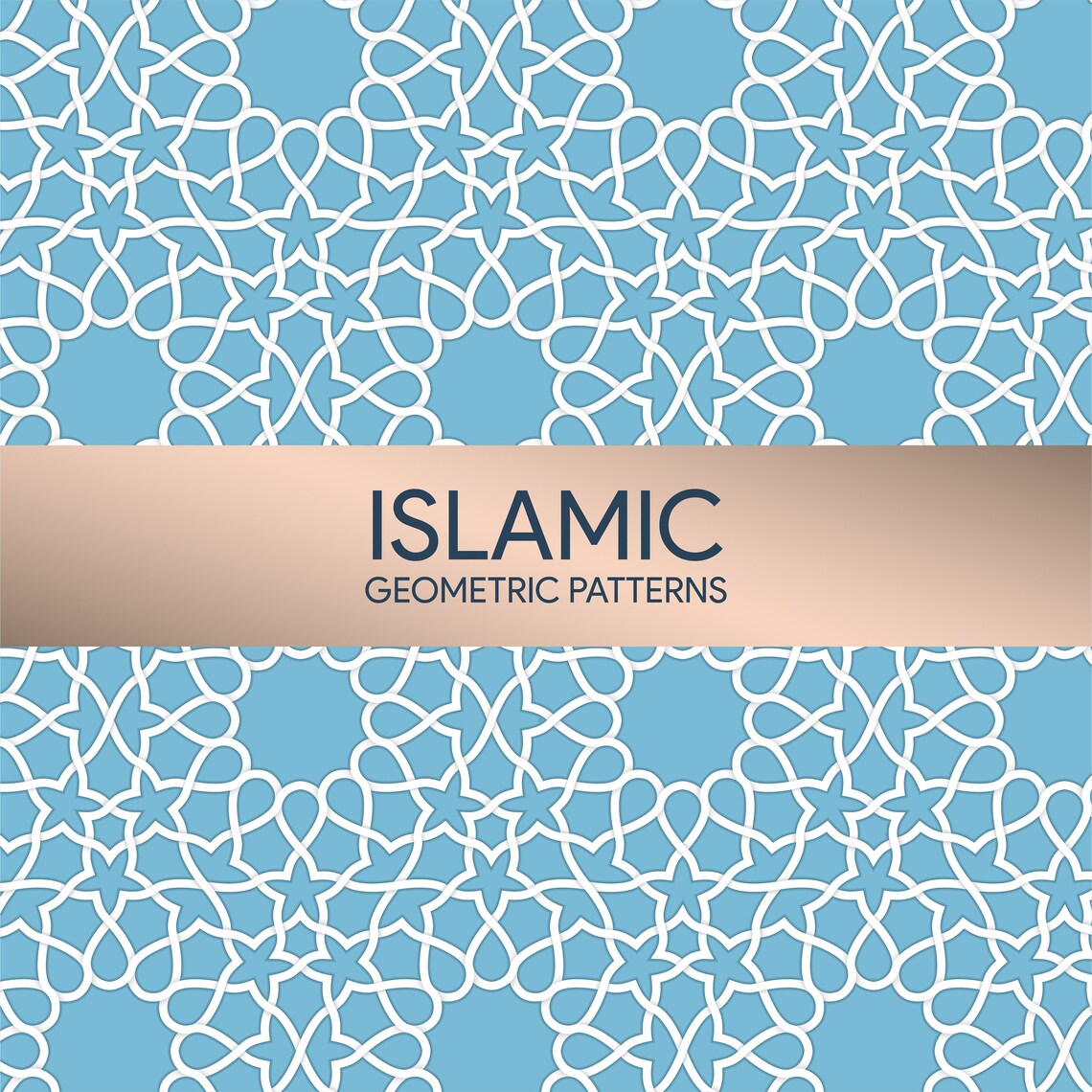 Islamic Geometric Digital Paper Pack Seamless Pattern. - Etsy