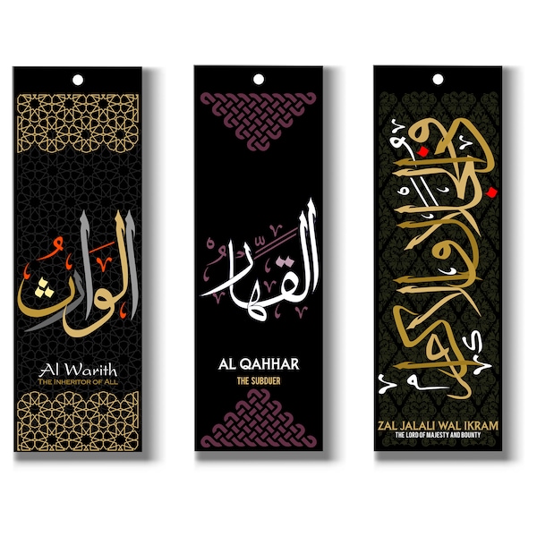 Islamic Bookmarks - Etsy