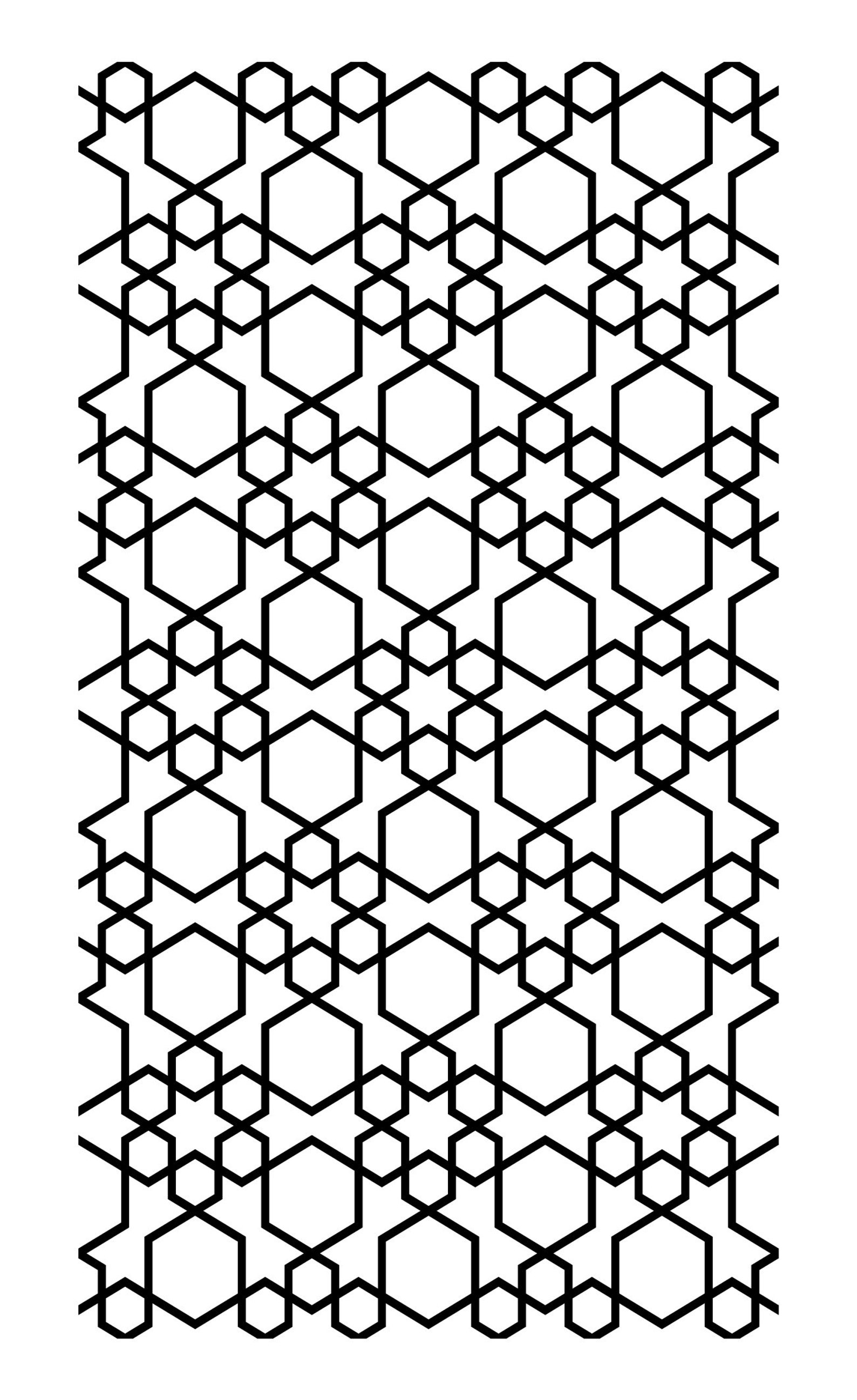9 Various Size Islamic Geometric Patterns. Png and Svg Files. | Etsy