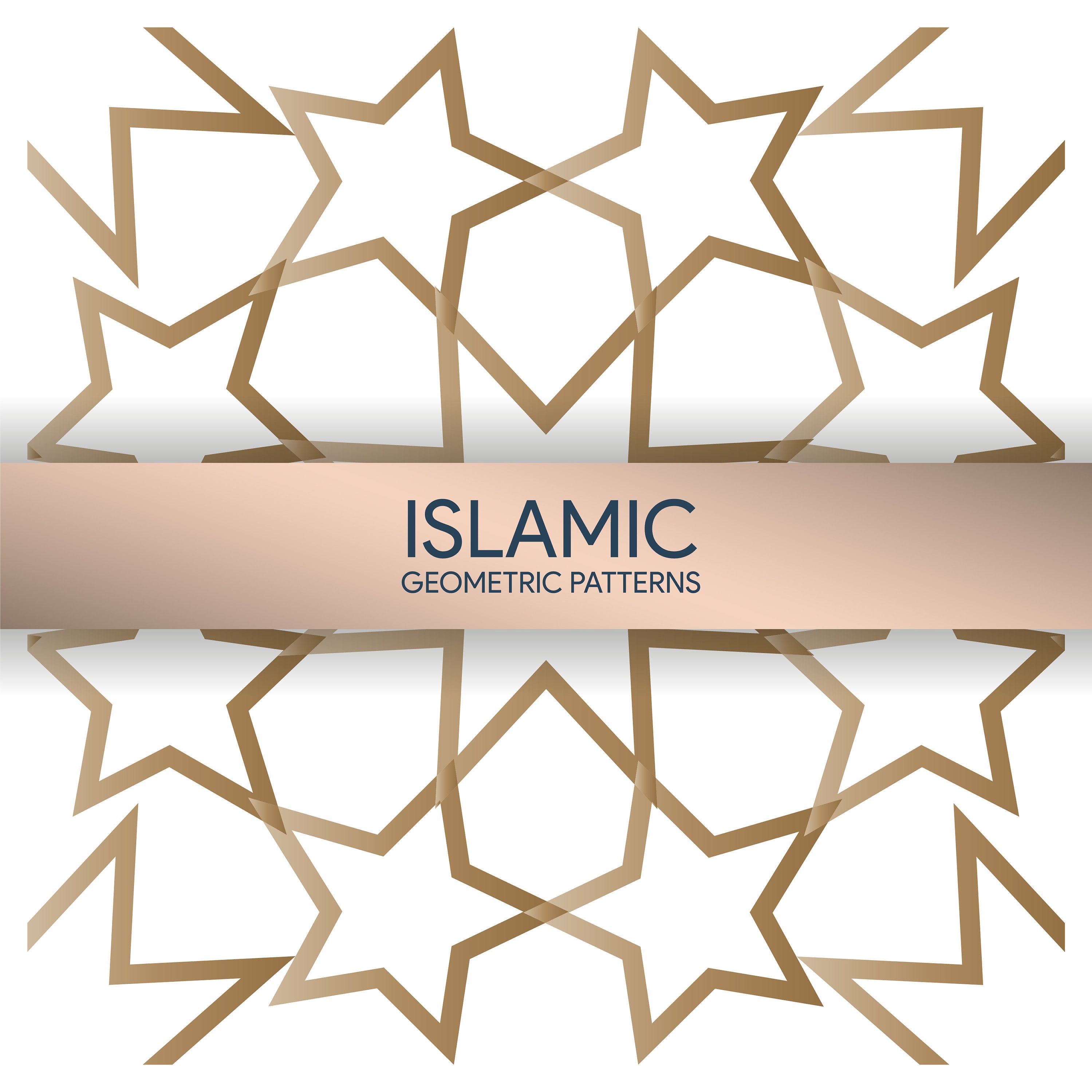 36 Islamic Geometric Digital Pack Seamless Pattern. Dxf | Etsy