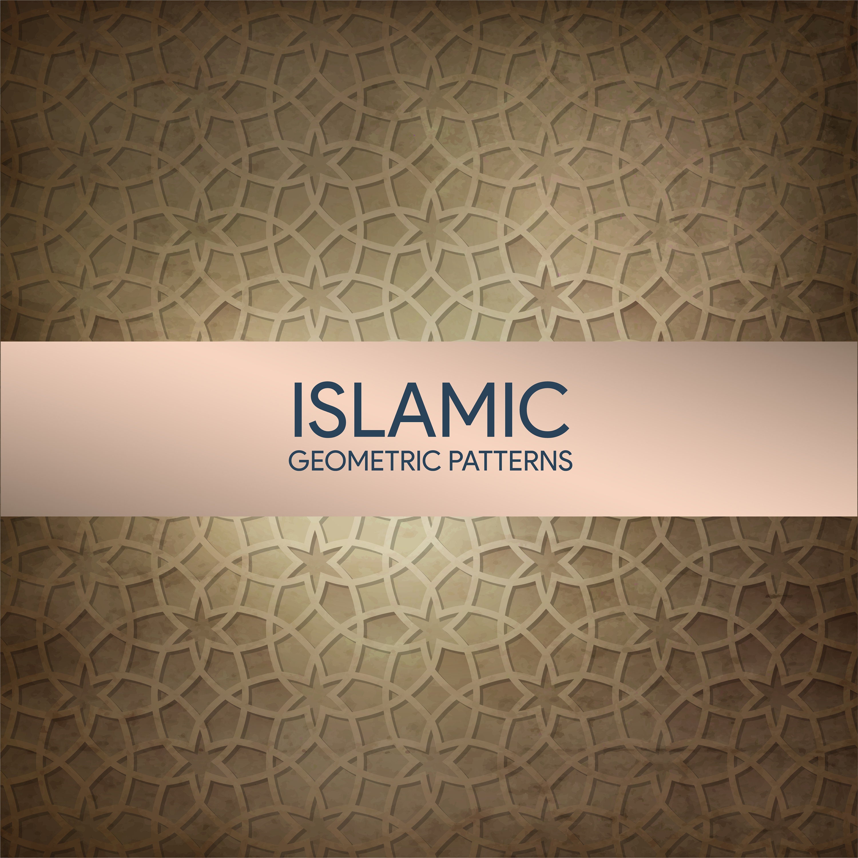 Islamic Geometric Digital Paper. Seamless Pattern. Islamic Digital ...