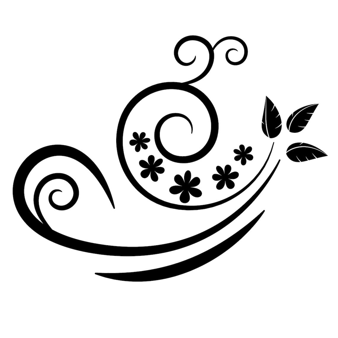 42 Design Elements Curls and Swirls. Dxf Jpeg png Svg. - Etsy