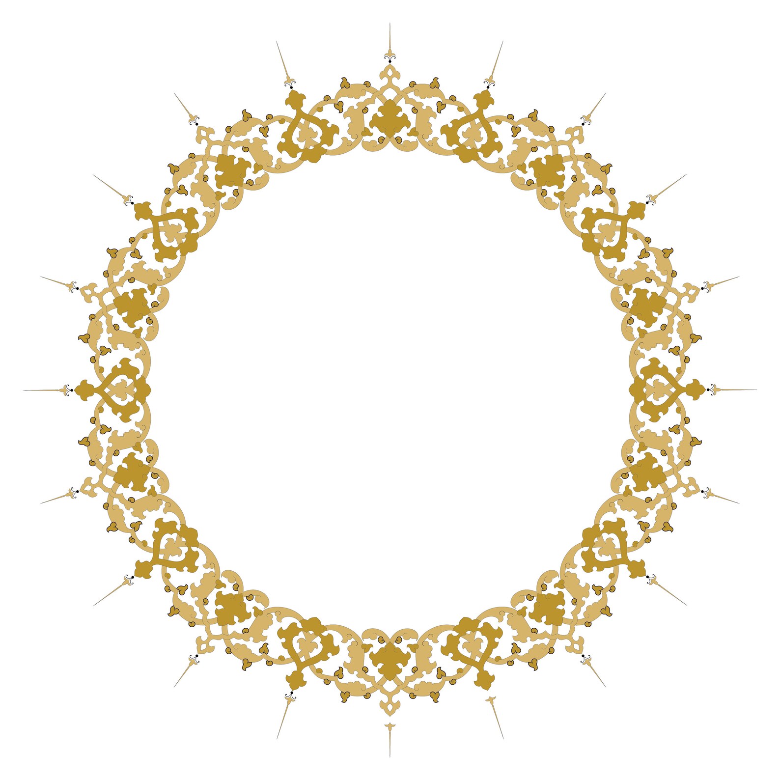 Islamic Floral Frame. Jpeg, Png. Instant Digital Download. - Etsy UK