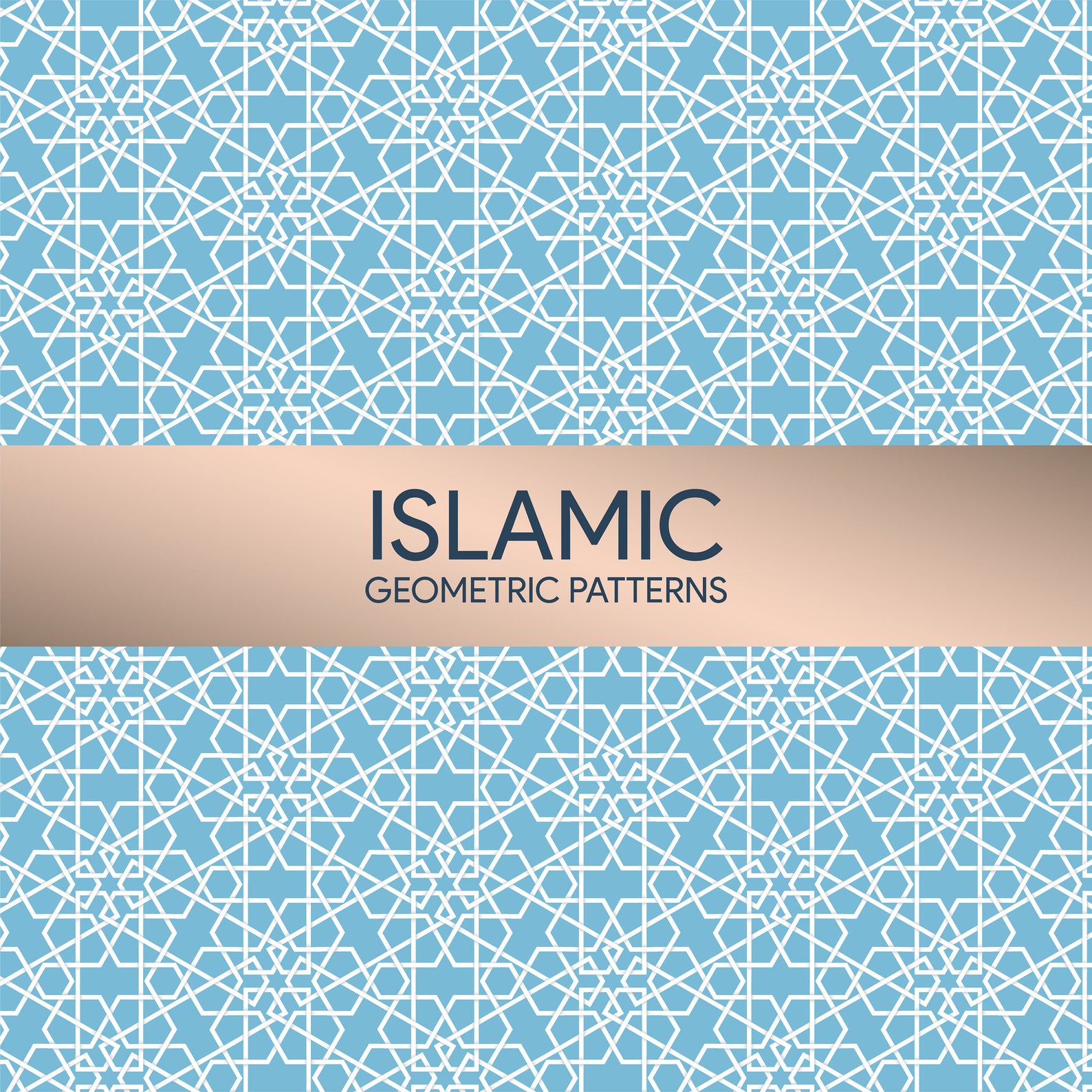 Islamic Geometric Digital Paper Pack Seamless Pattern. - Etsy