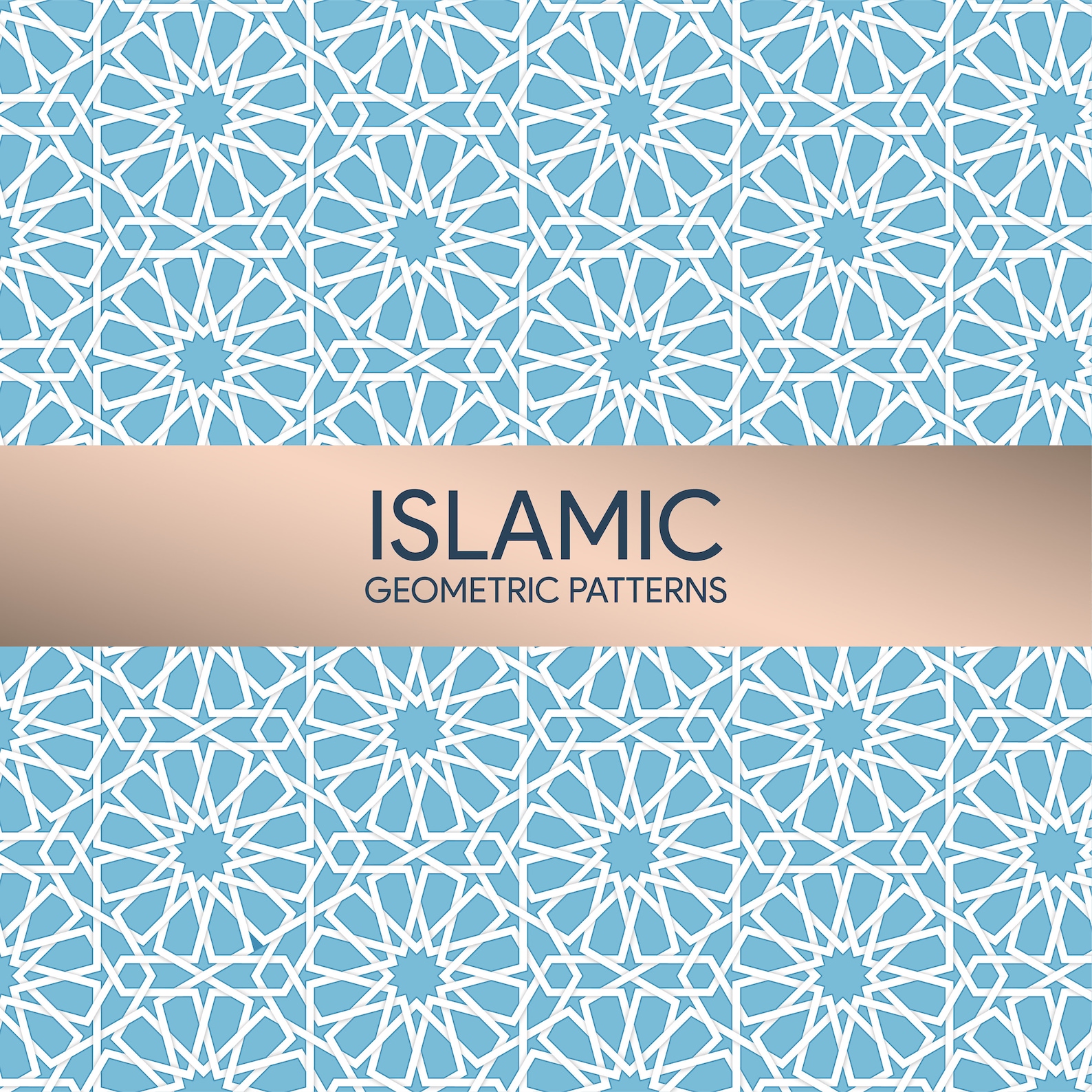 Islamic Geometric Digital Paper Pack Seamless Pattern. - Etsy