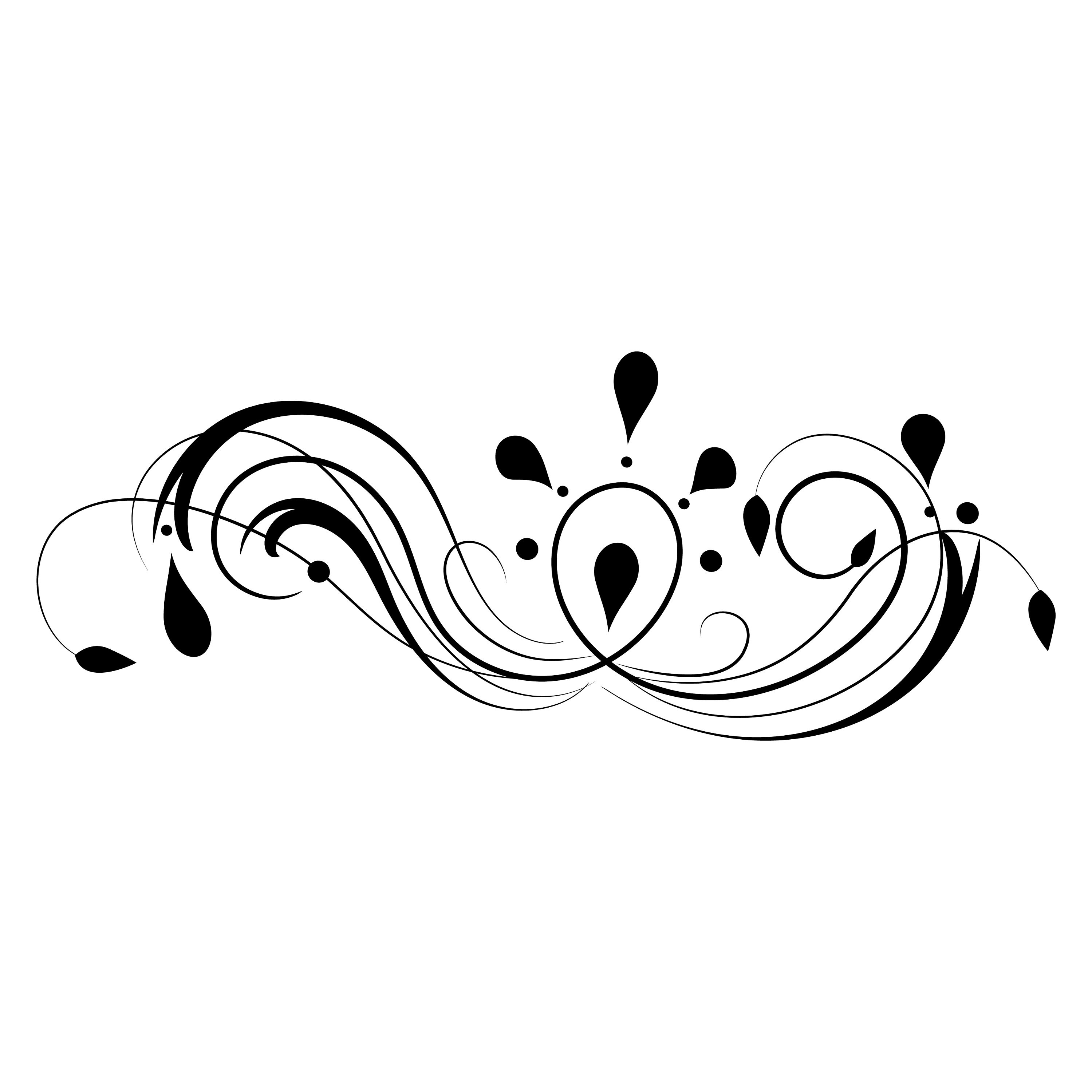 42 Design Elements Curls and Swirls. Dxf Jpeg png Svg. - Etsy