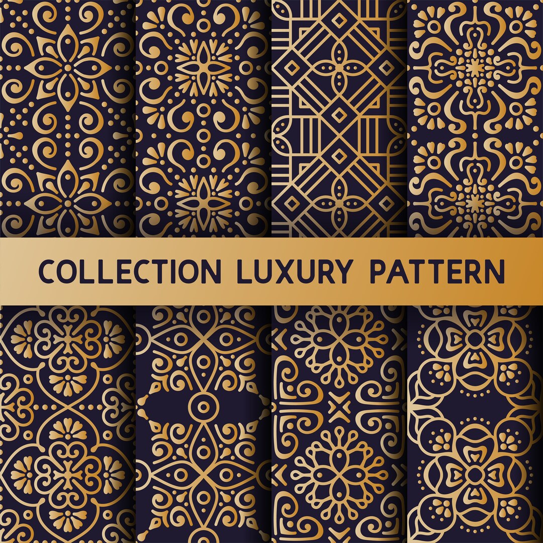 Luxury Seamless Pattern. Instant Digital Download. AC-19632021 - Etsy