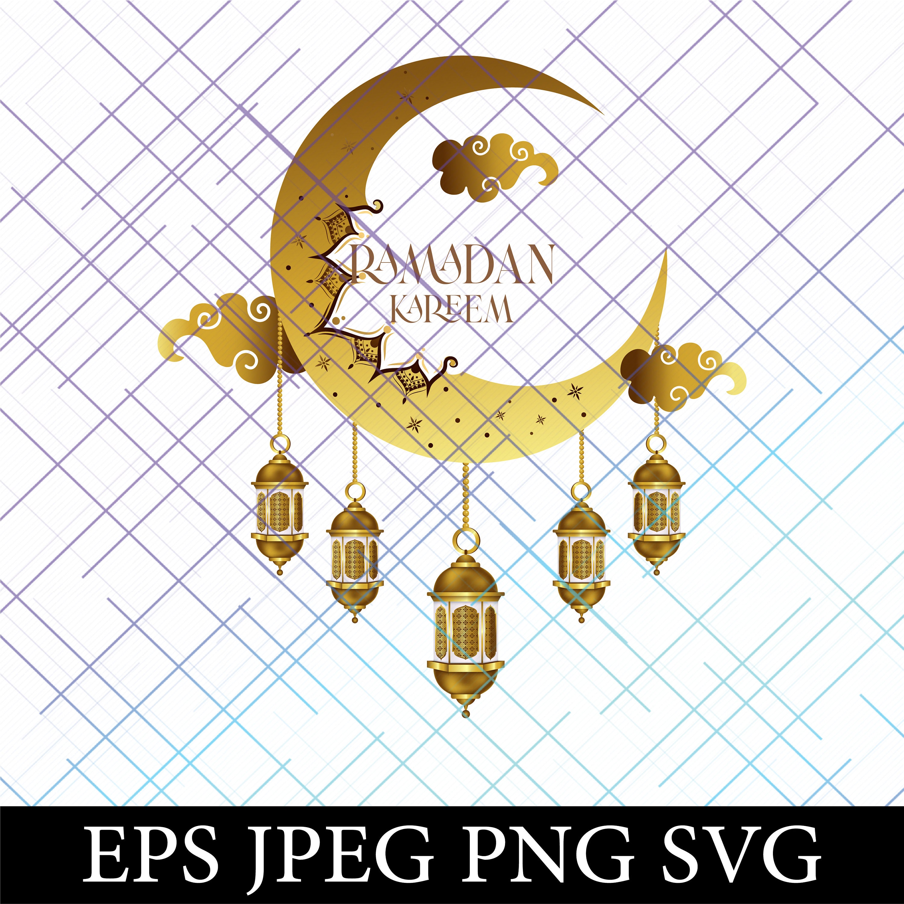 Ramadan and Eid Set 1. Png and Svg.. Instant Digital Download. | Etsy