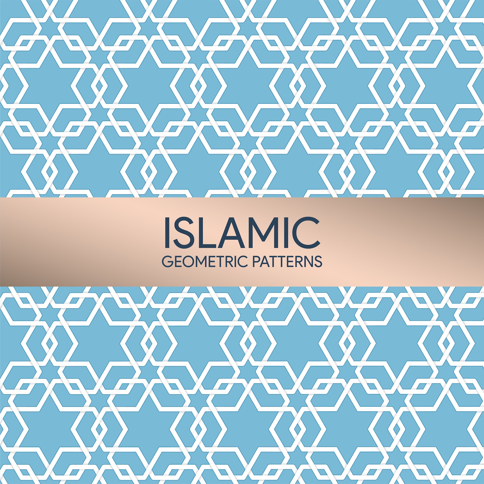 Islamic Geometric Digital Paper Pack Seamless Pattern. - Etsy