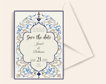 Islamic Save the Date - Etsy
