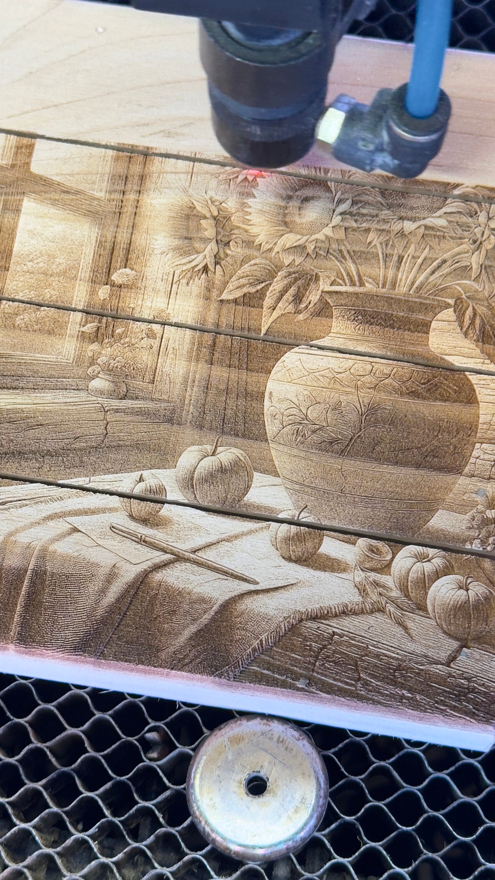 Sunflower Laser Engrave 3D Illusion File for Engraving / Design for ...