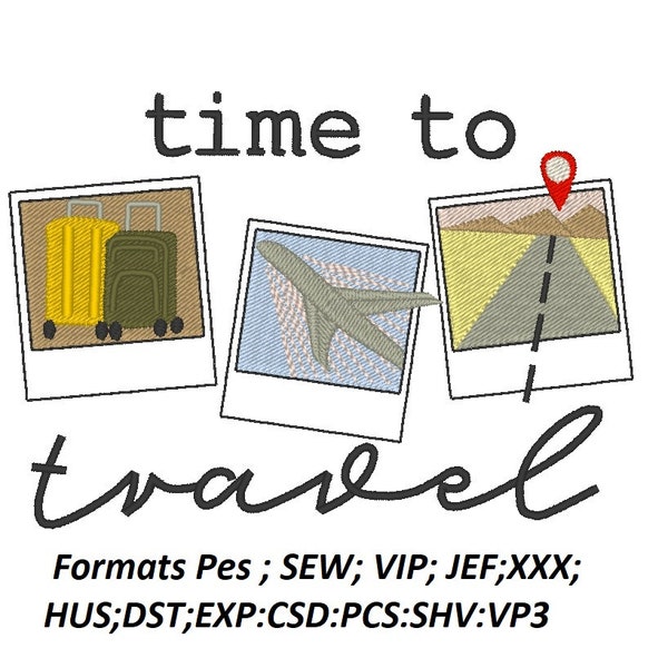 Vacation Embroidery - Etsy