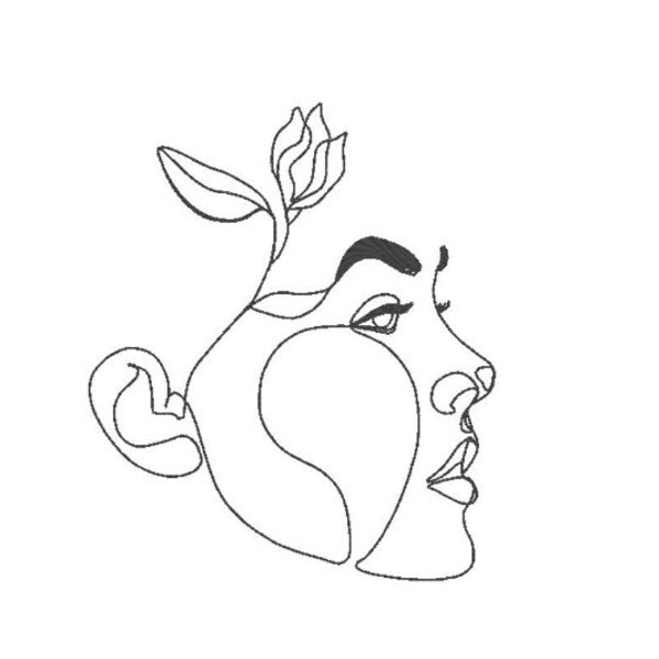 One Line Embroidery - Etsy