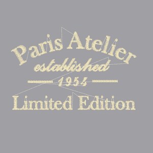 Paris Atelier Limited Edition, Trendy Embroidery Designs, Aesthetic ...